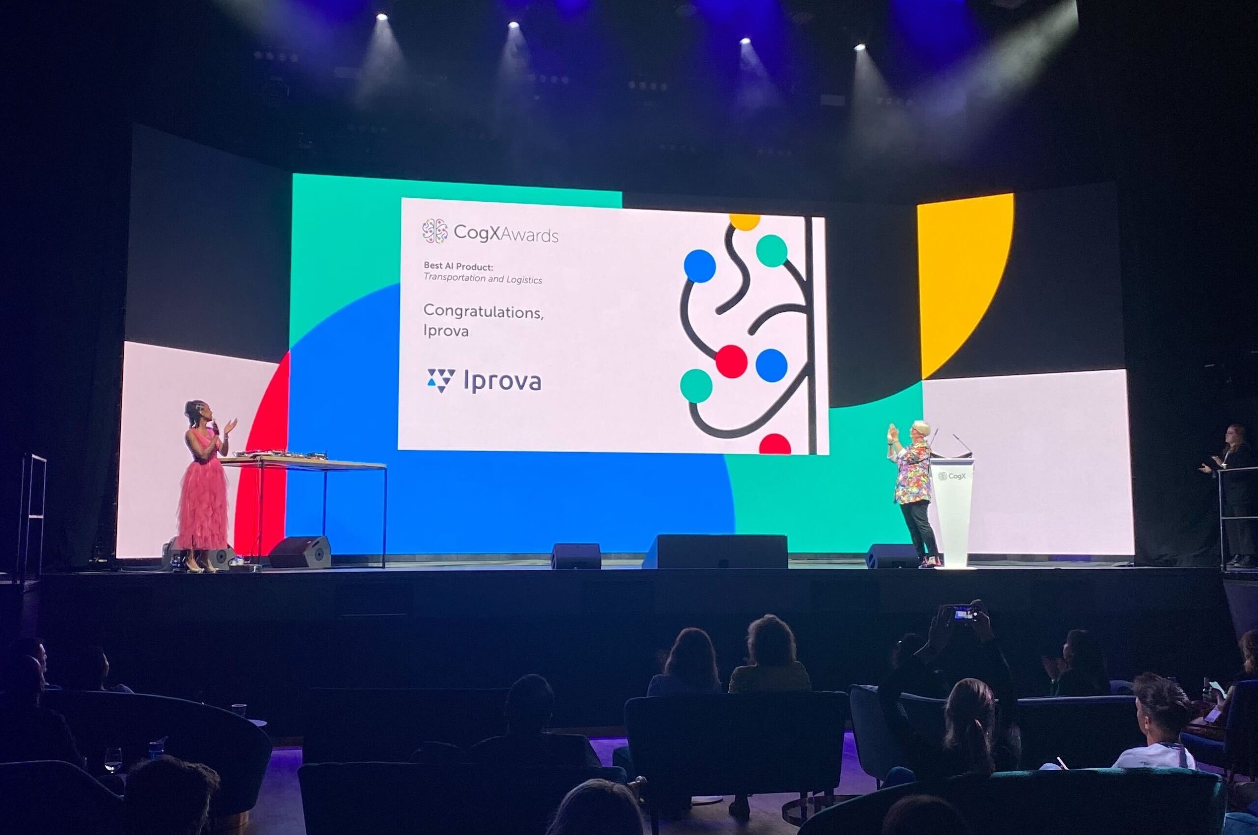 Iprova triumphs at CogX with Best AI Product award | Iprova